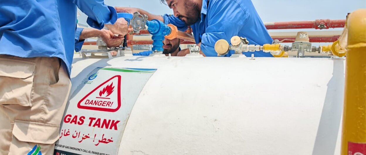 Gas Solutions for business in UAE | Al Fanar Gas Group