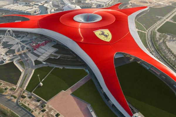 Ferrari World Gas Systems installation by Al Fanar Gas Group